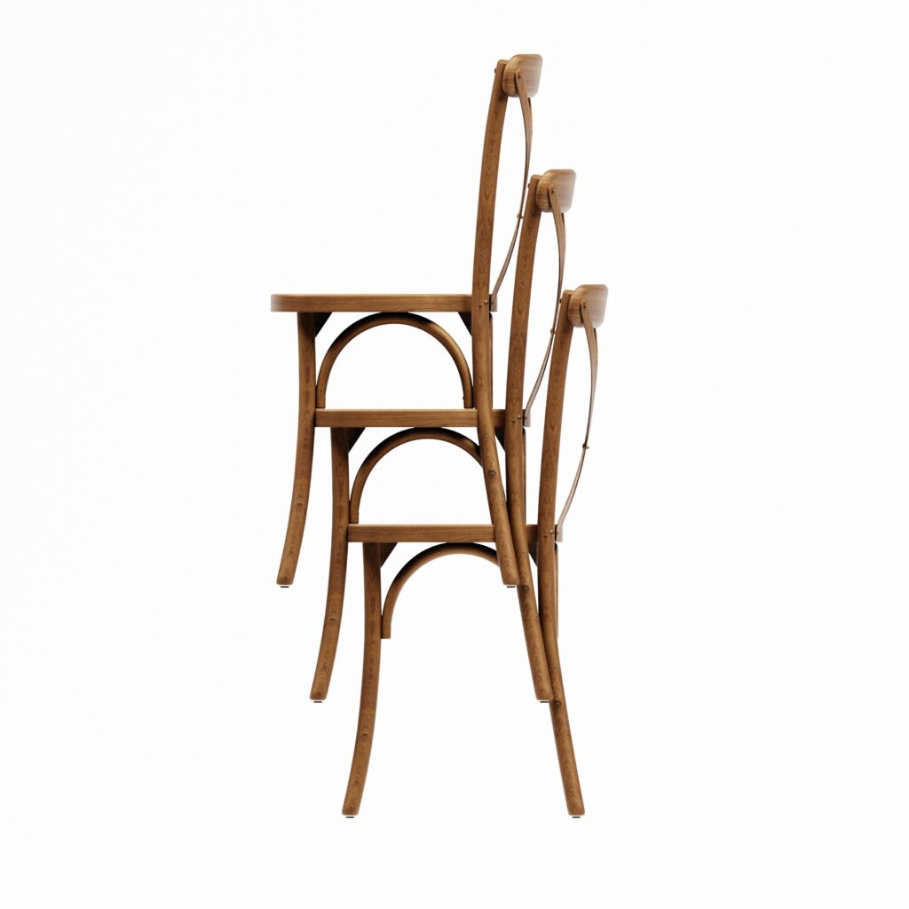 Crossback Stacking Chair - Flexfurn