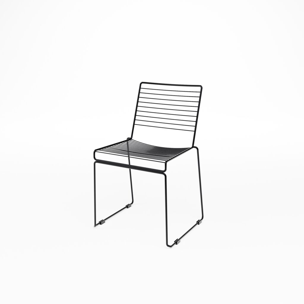 Wire stacking chair - Flexfurn