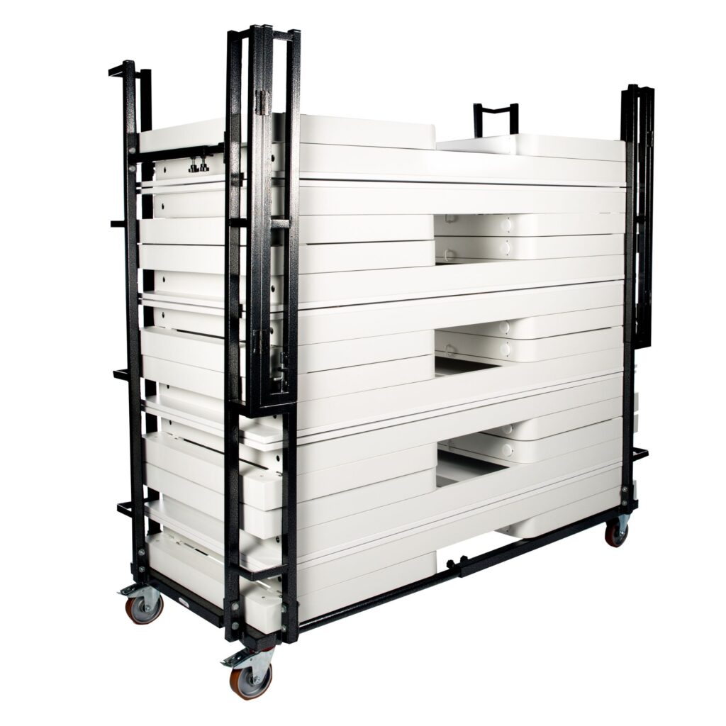 Transport trolley Flow dining table - Flexfurn