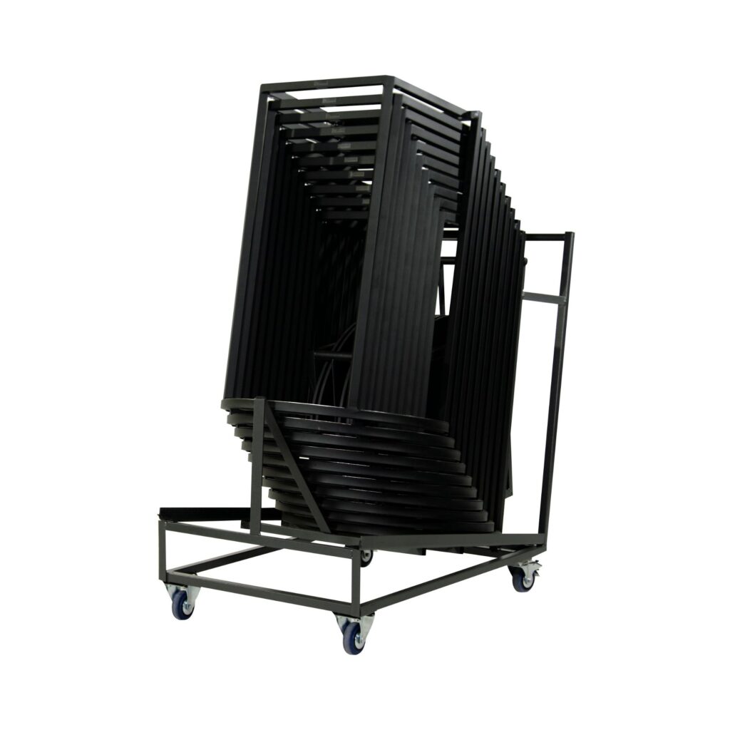 Transport cart Kubo Curve tables - Flexfurn