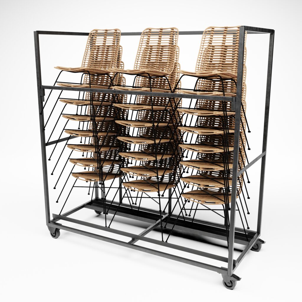 Transport trolley Palm chairs/armchairs - Flexfurn